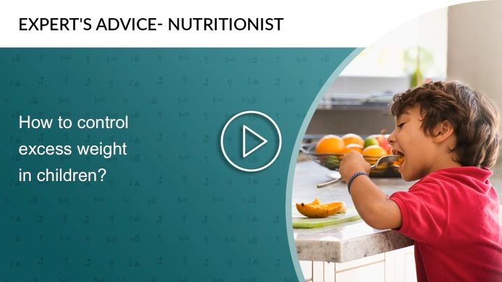 How to control excess weight in children