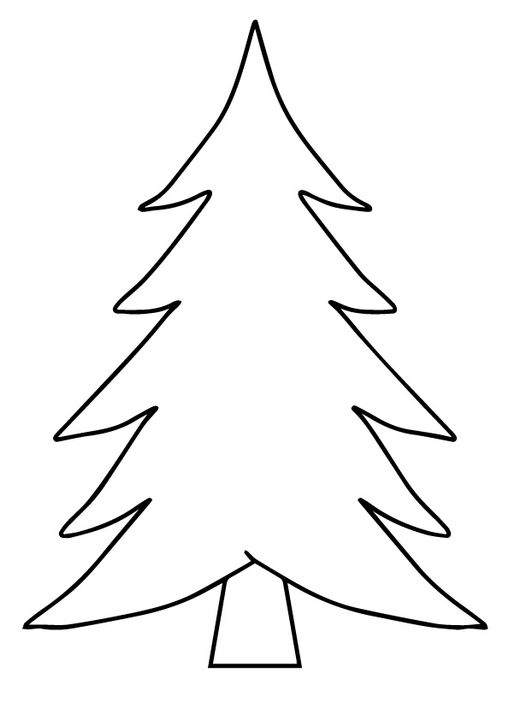 26 Free Printable Christmas Tree Coloring Pages Pictures COLORIST